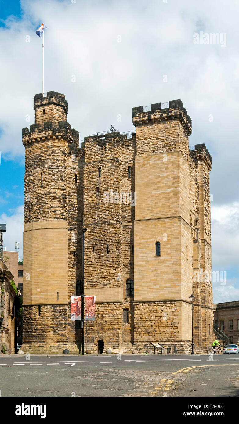 Newcastle Castle Keep, Newcastle upon Tyne, Tyne and Wear, England, UK ...