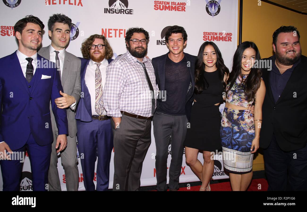New York premiere of Staten Island Summer held at Sunshine Landmark ...