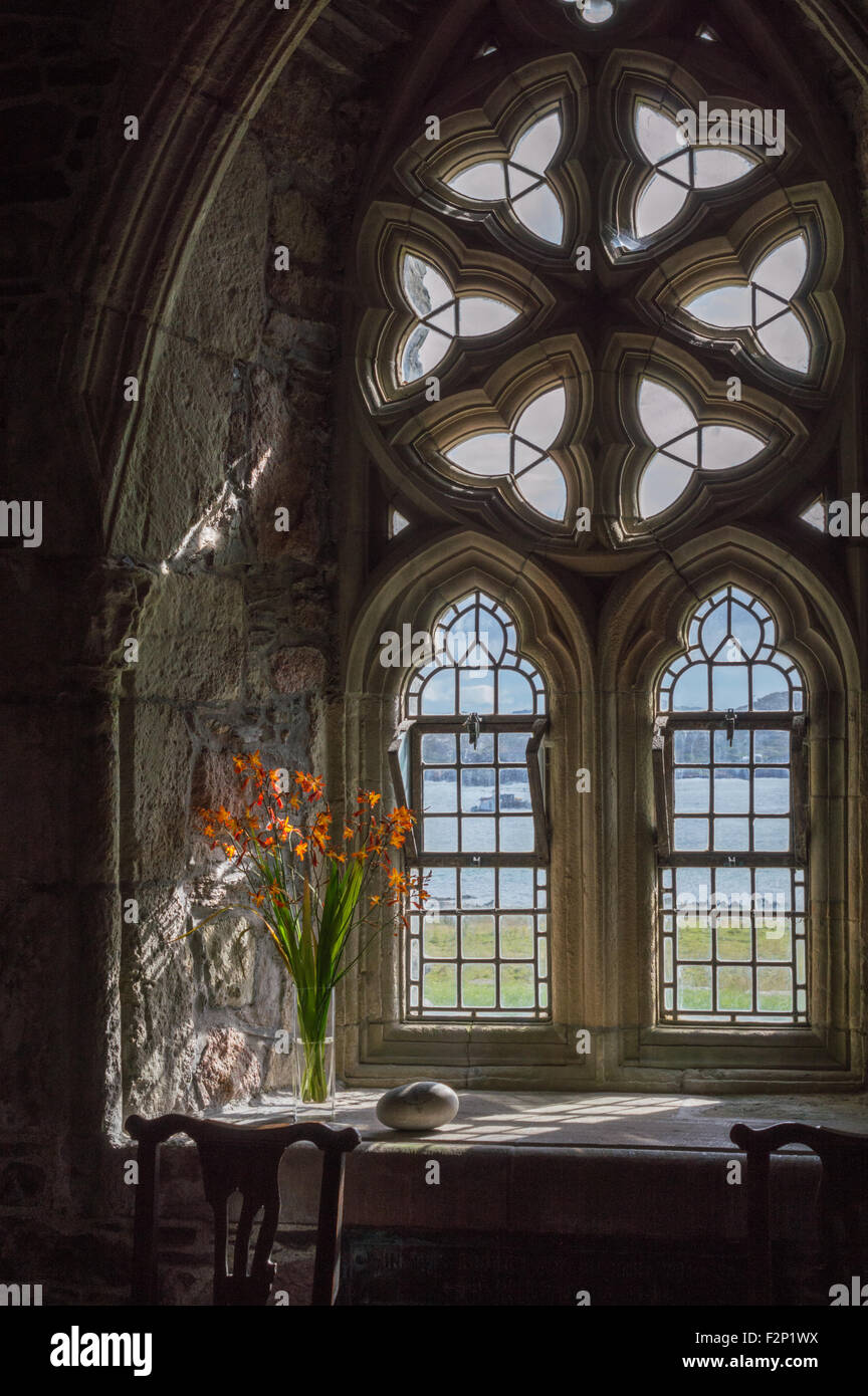 Iona abbey architecture stone hi-res stock photography and images - Alamy