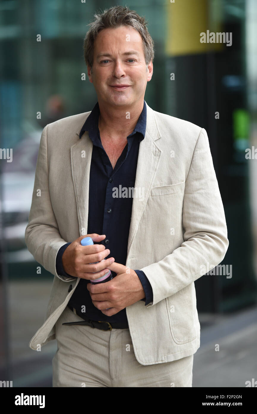 Julian Clary arrives at the BBC Breakfast studios in Manchester ...