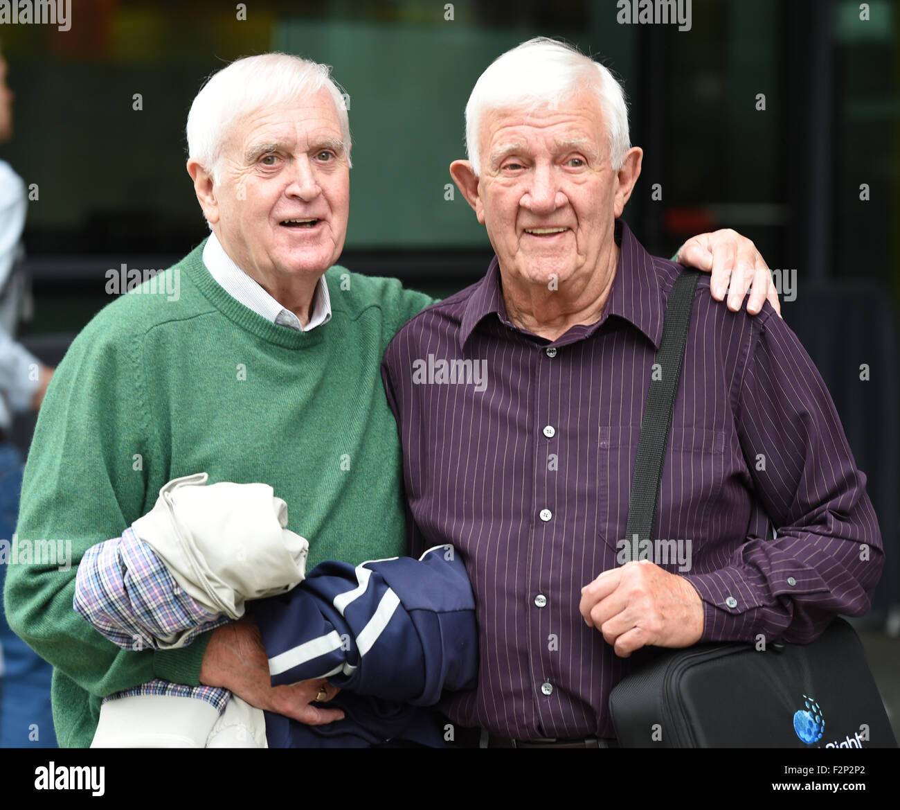 Ray Flynn the worlds fist bionic eye and his surgeon at BBC Breakfast ...