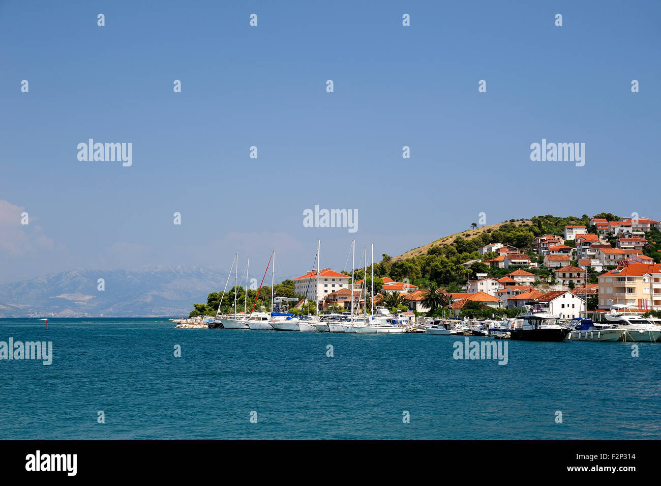 Croatia, Trogir, Ciovo Island Stock Photo - Alamy