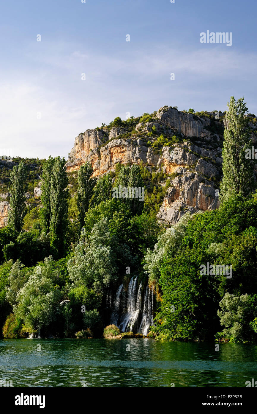 Croatia, Krka National Park, Roski Slap, waterfall Stock Photo - Alamy