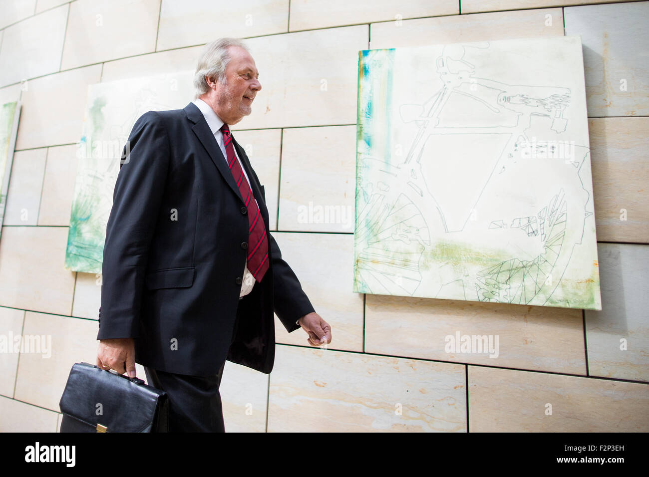 Duesseldorf, Germany. 22nd Sep, 2015. Former interior minister of North ...