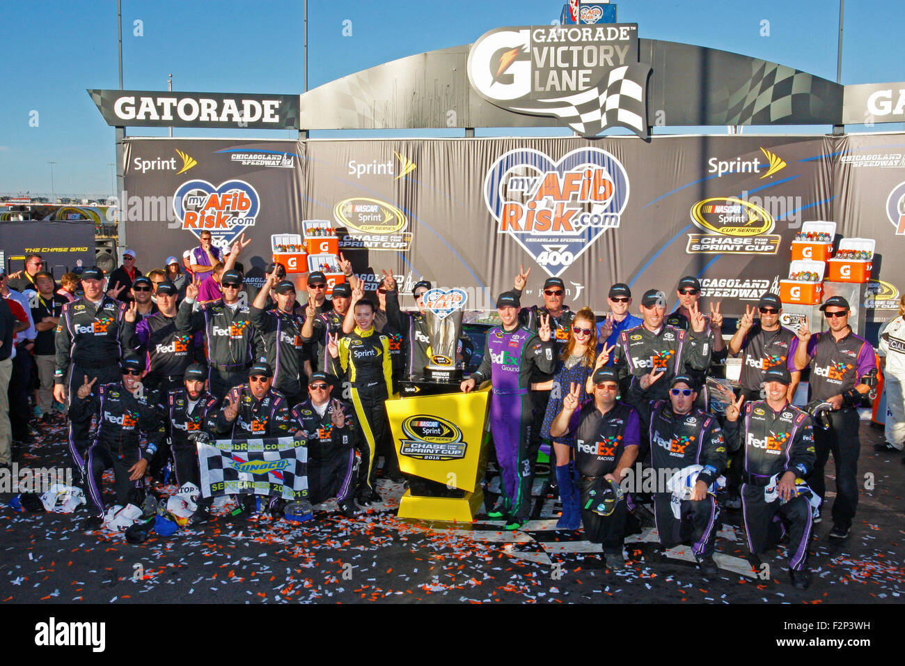 Chicagoland speedway hi-res stock photography and images - Alamy