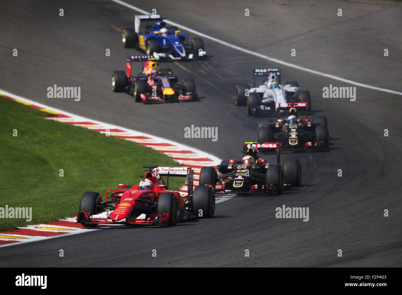 2015 Formula 1 Shell Belgian Grand Prix, Spa Stock Photo - Alamy