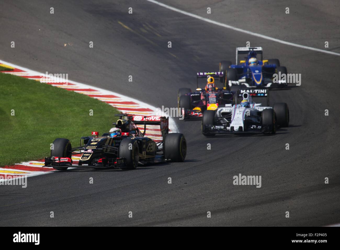 2015 Formula 1 Shell Belgian Grand Prix, Spa Stock Photo - Alamy