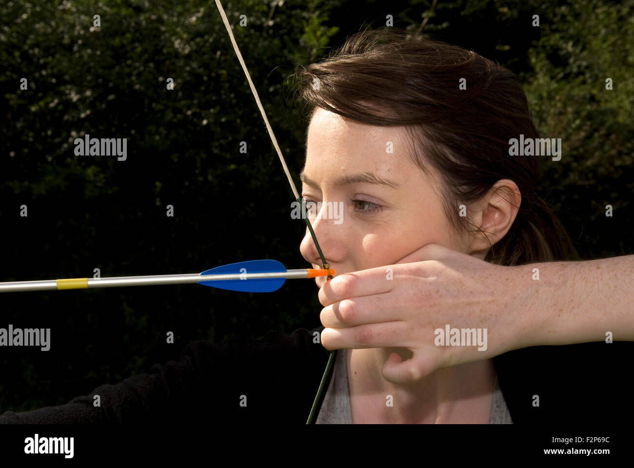 Flying Archery Arrow