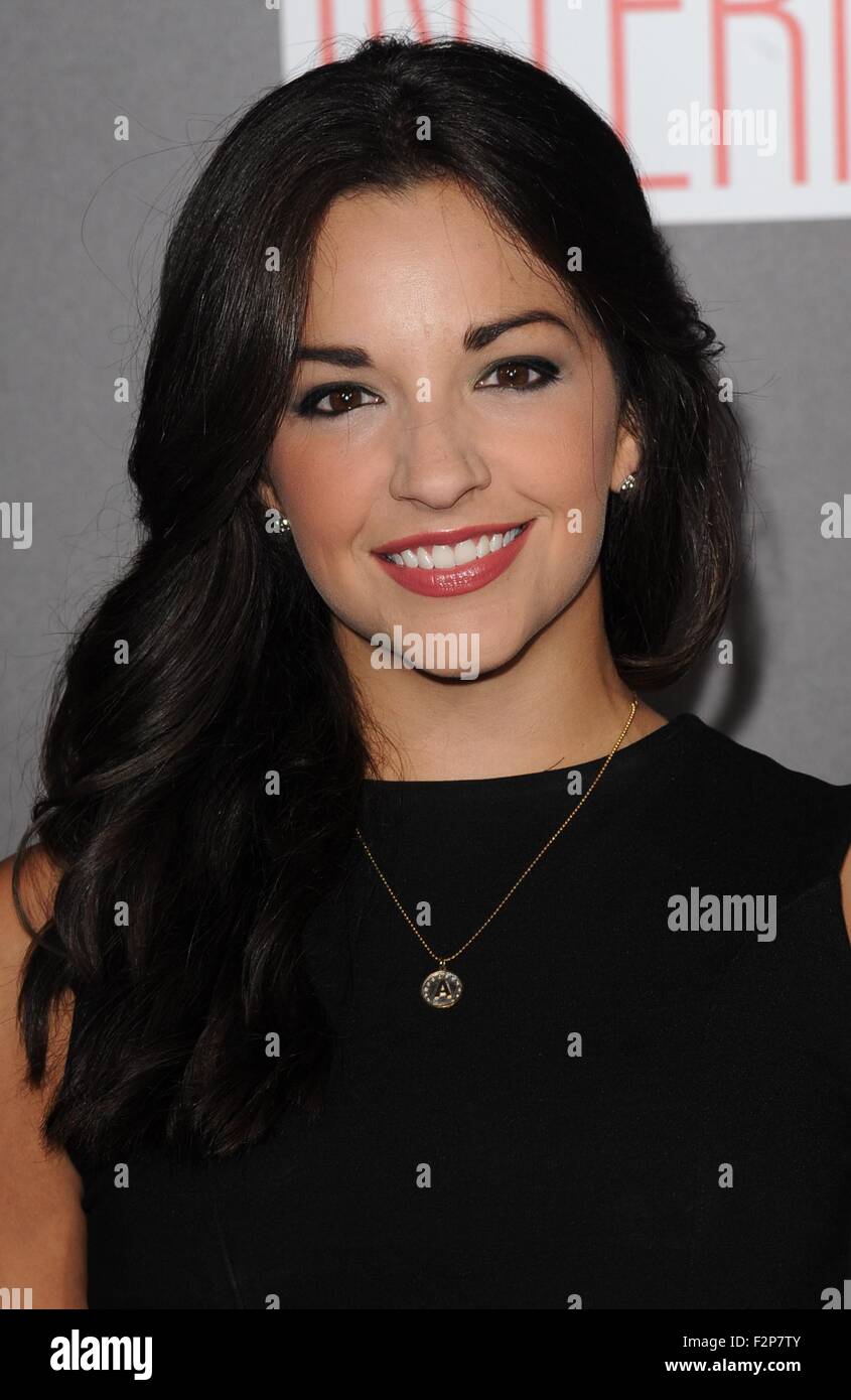 New York, NY, USA. 21st Sep, 2015. Ana Villafane at arrivals for THE ...