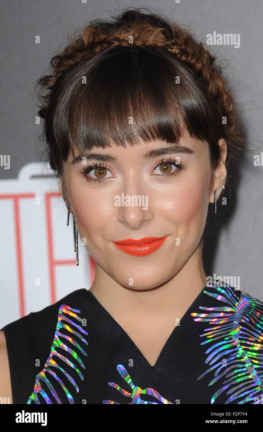 New York, NY, USA. 21st Sep, 2015. Christina Scherer at arrivals for ...