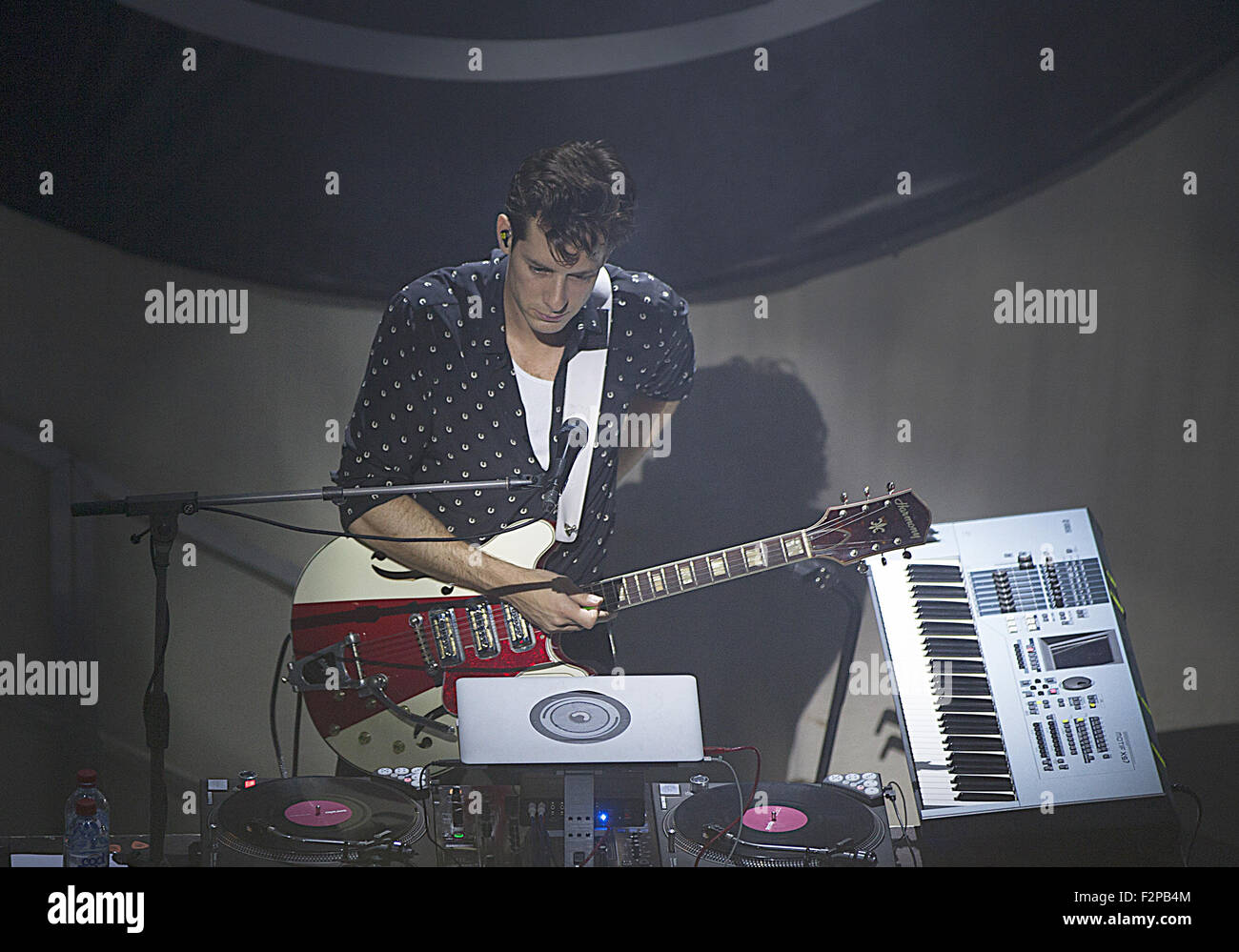 Mark Ronson performs live during the first of his Australian shows at ...