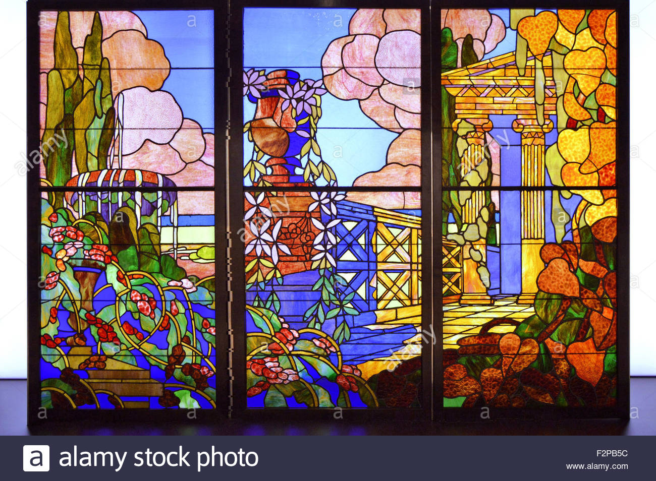 Triptych Stained Glass Window High Resolution Stock Photography and ...