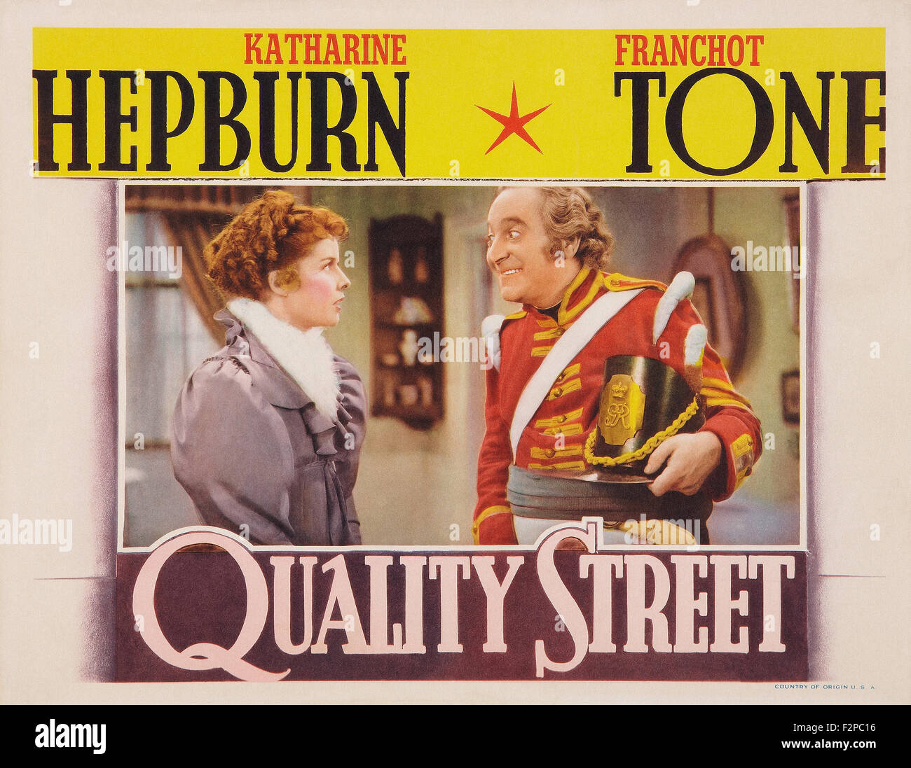 Quality Street (1937) - Movie Poster Stock Photo - Alamy