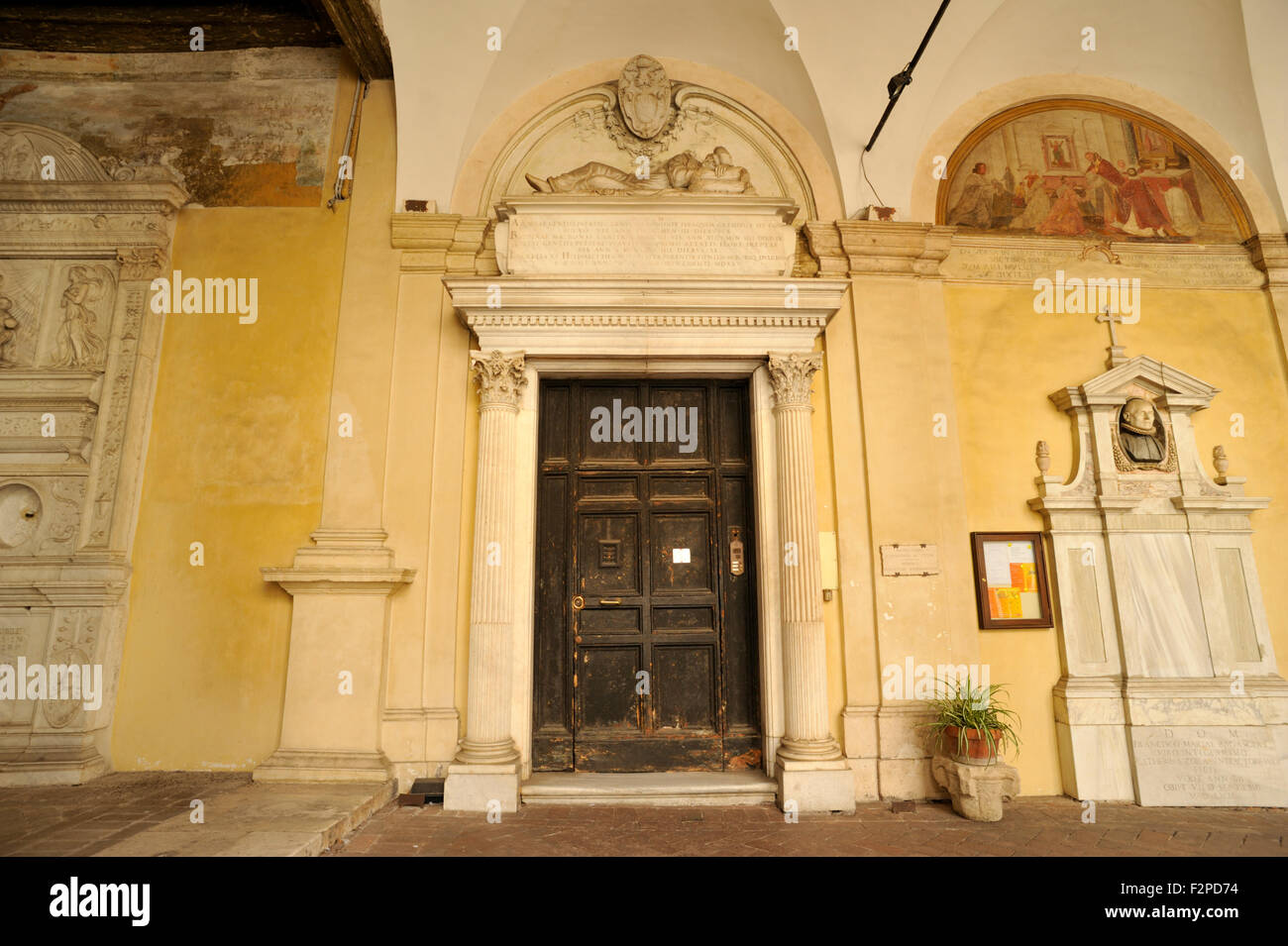 Italy, Rome, Caelian Hill, Monastery of San Gregorio al Celio Stock ...