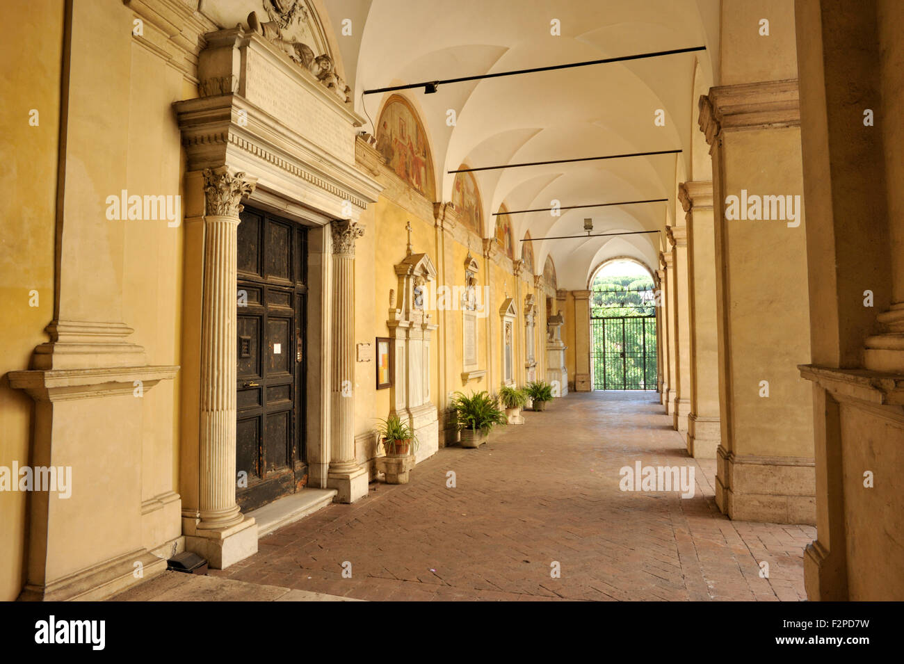 Italy, Rome, Caelian Hill, Monastery of San Gregorio al Celio Stock ...