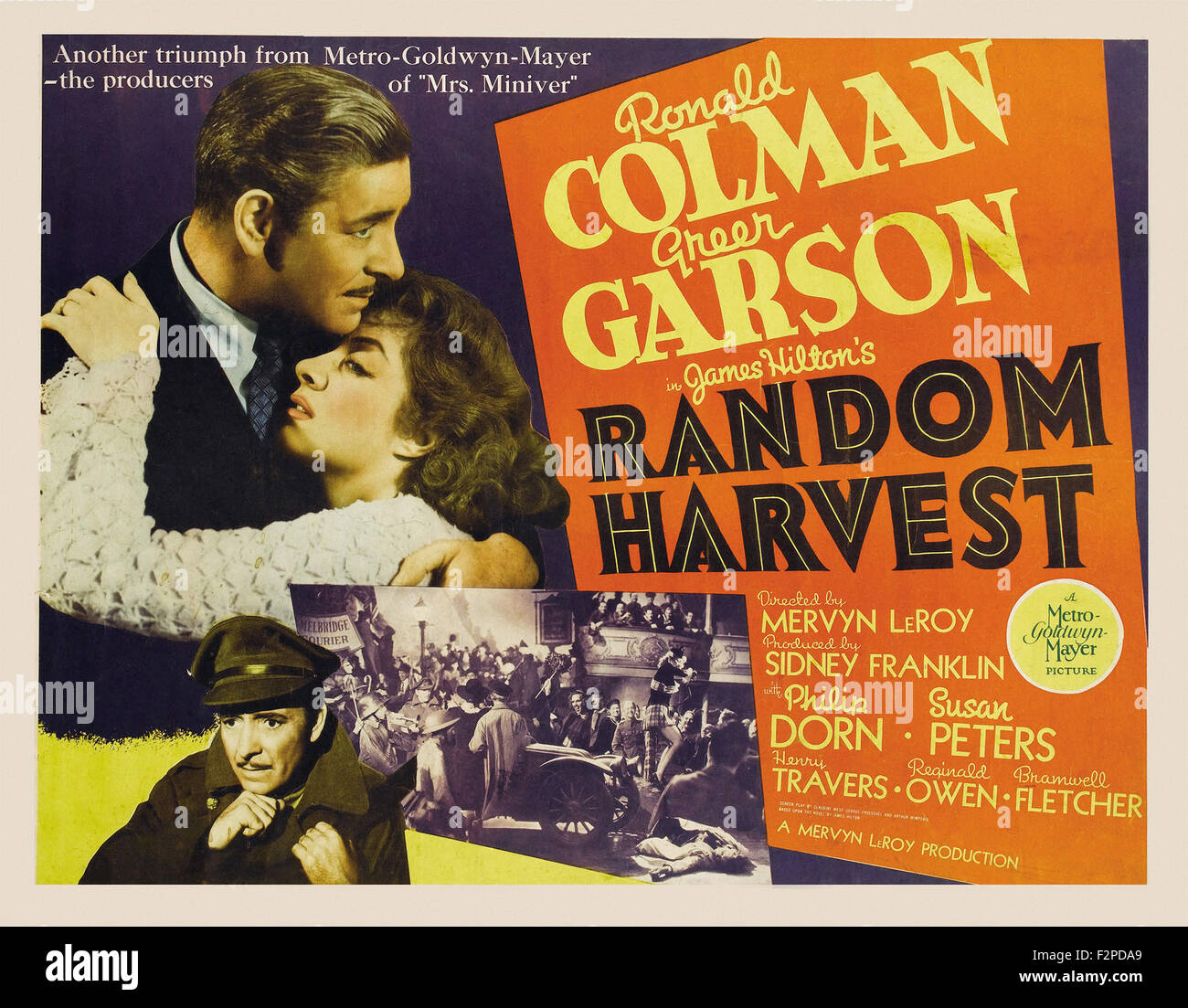 Random Harvest - Movie Poster Stock Photo - Alamy