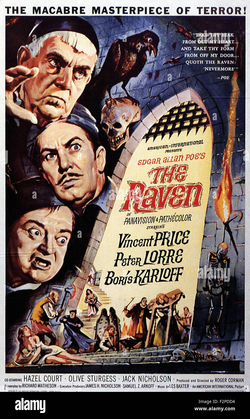 Raven, The (1963) - Movie Poster Stock Photo - Alamy