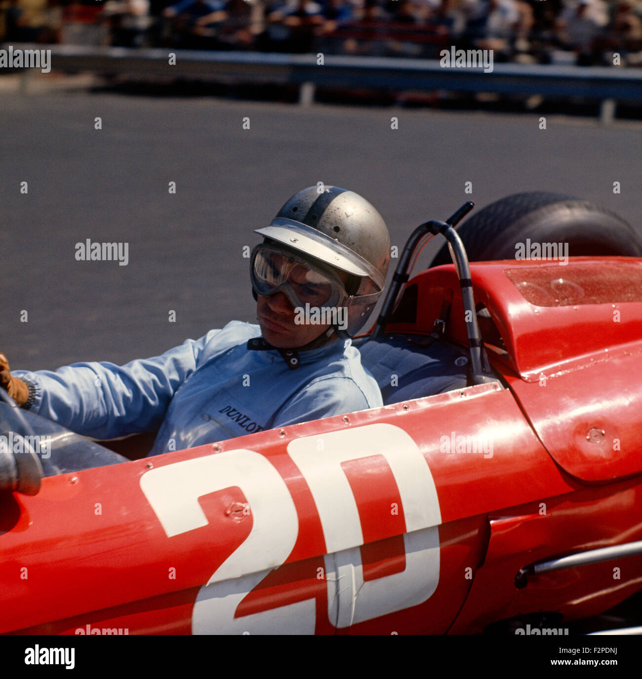 Willy Mairesse in a Ferrari 156 at the Monaco GP 26 May 1963 Stock ...