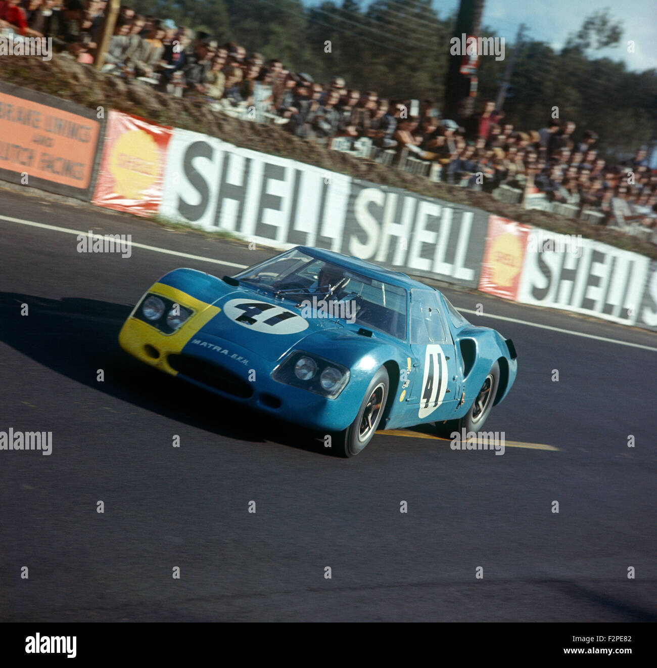 Jean Pierre Beltoise, Johnny Servoz Gavin Matra M620 BRM racing at Le ...