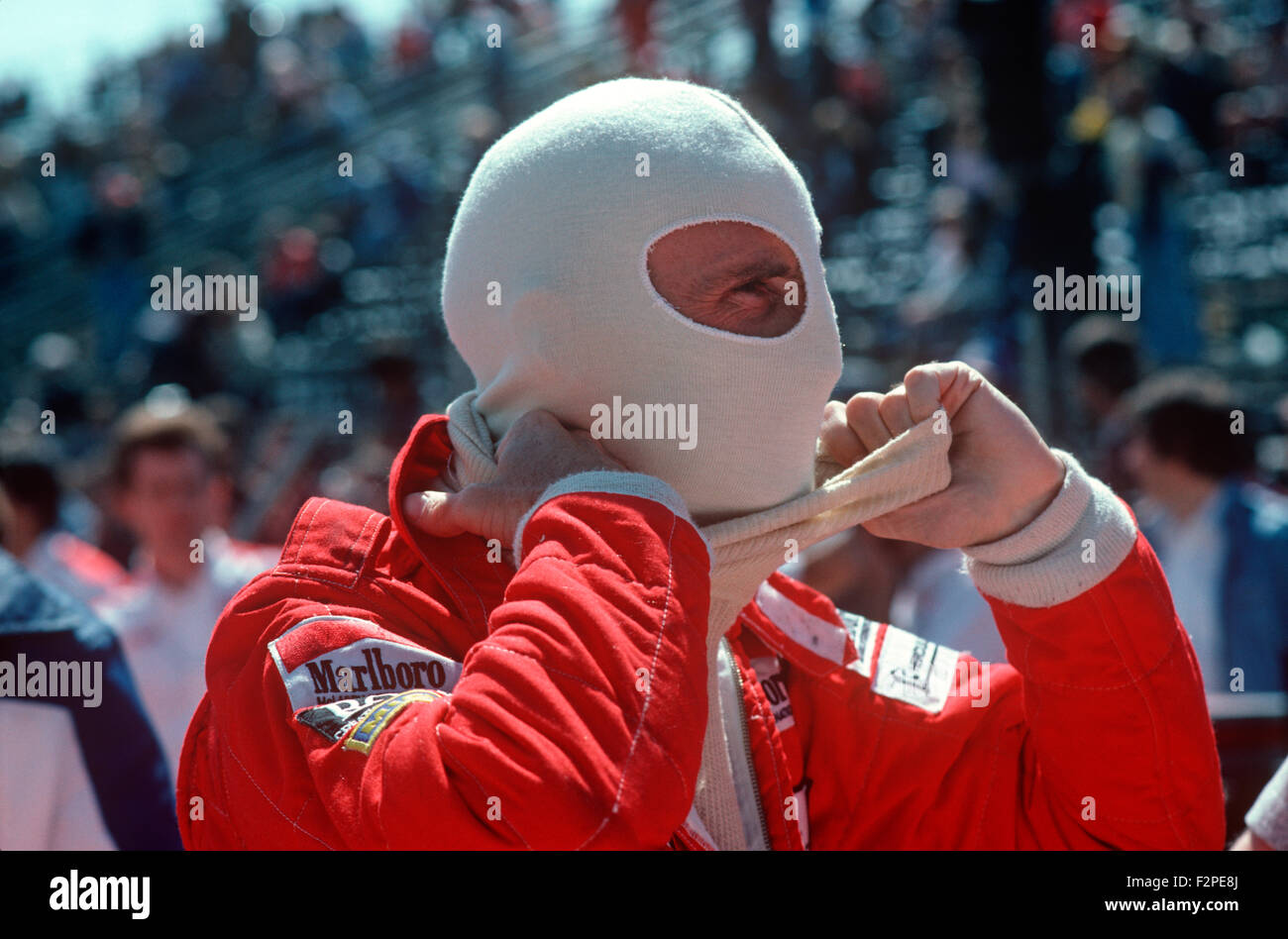 Racing driver balaclava hi-res stock photography and images - Alamy