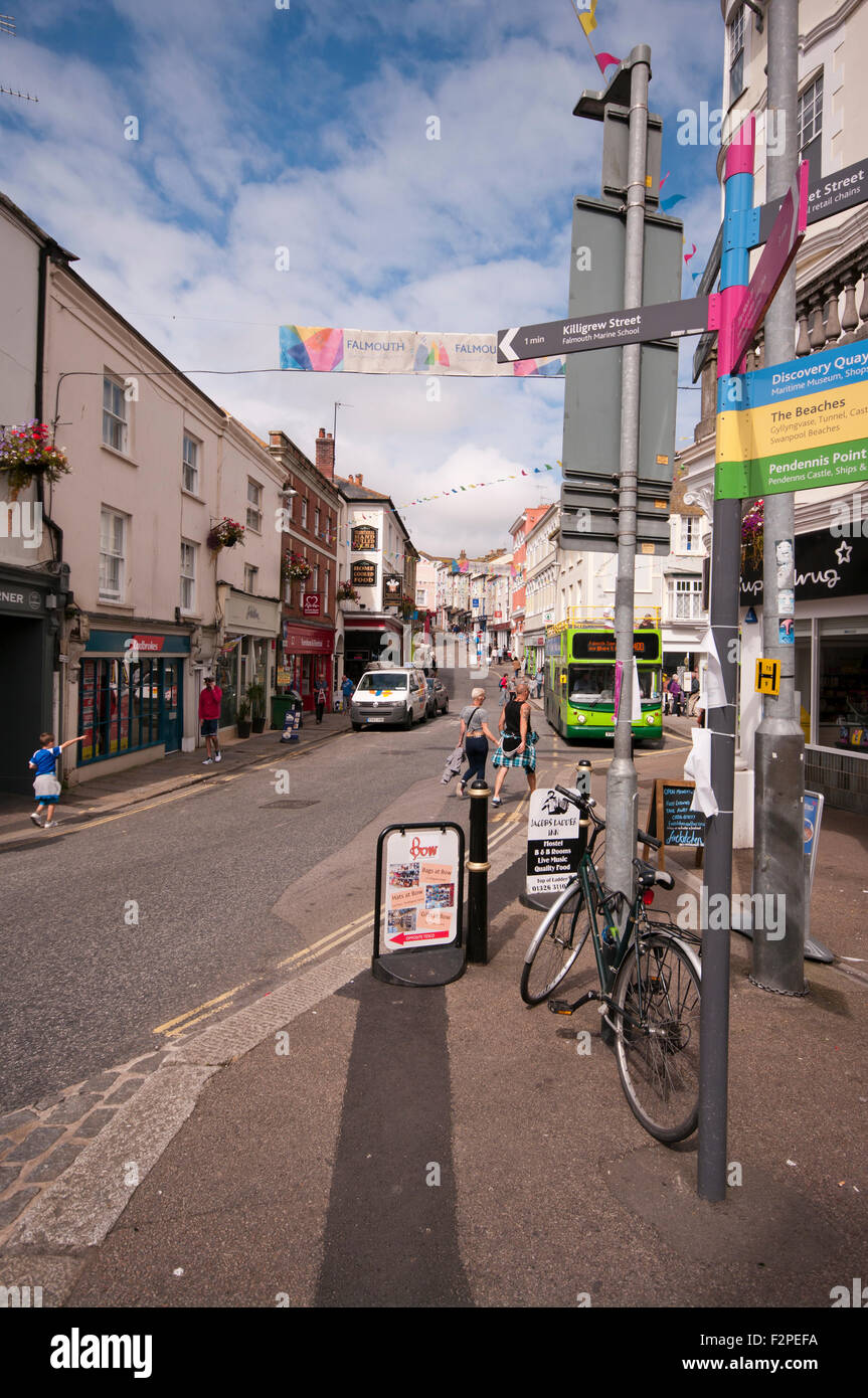 Falmouth town hi-res stock photography and images - Alamy