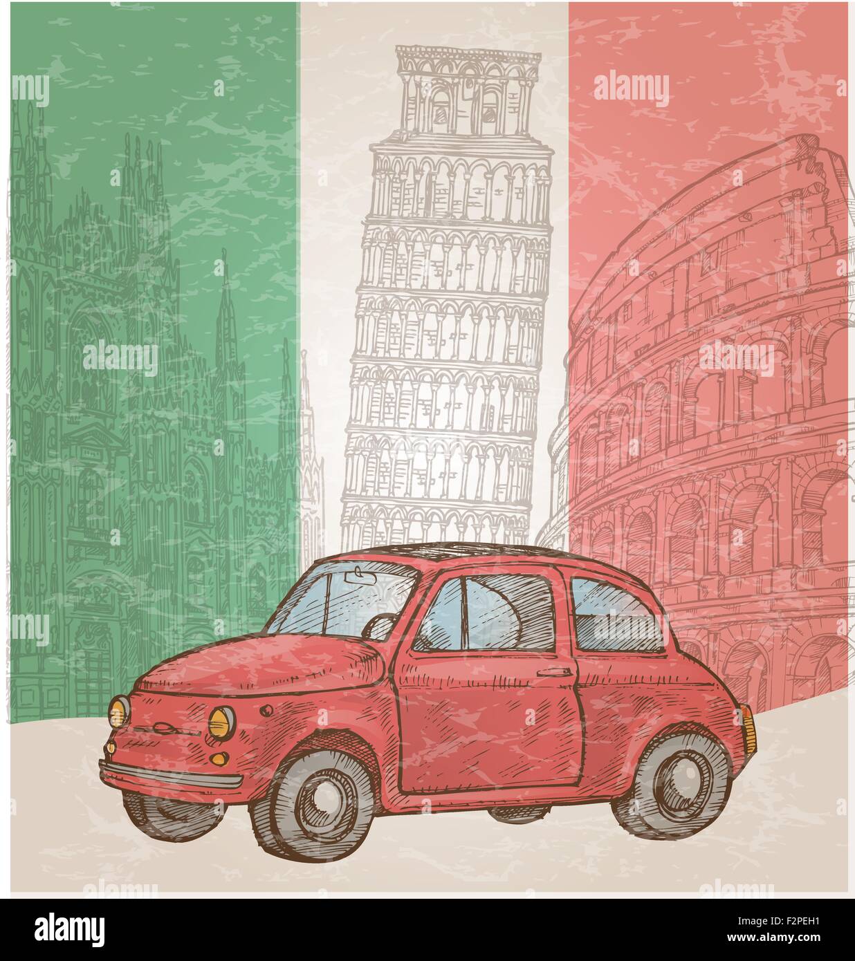 Italian art and fashion Stock Vector Images - Alamy