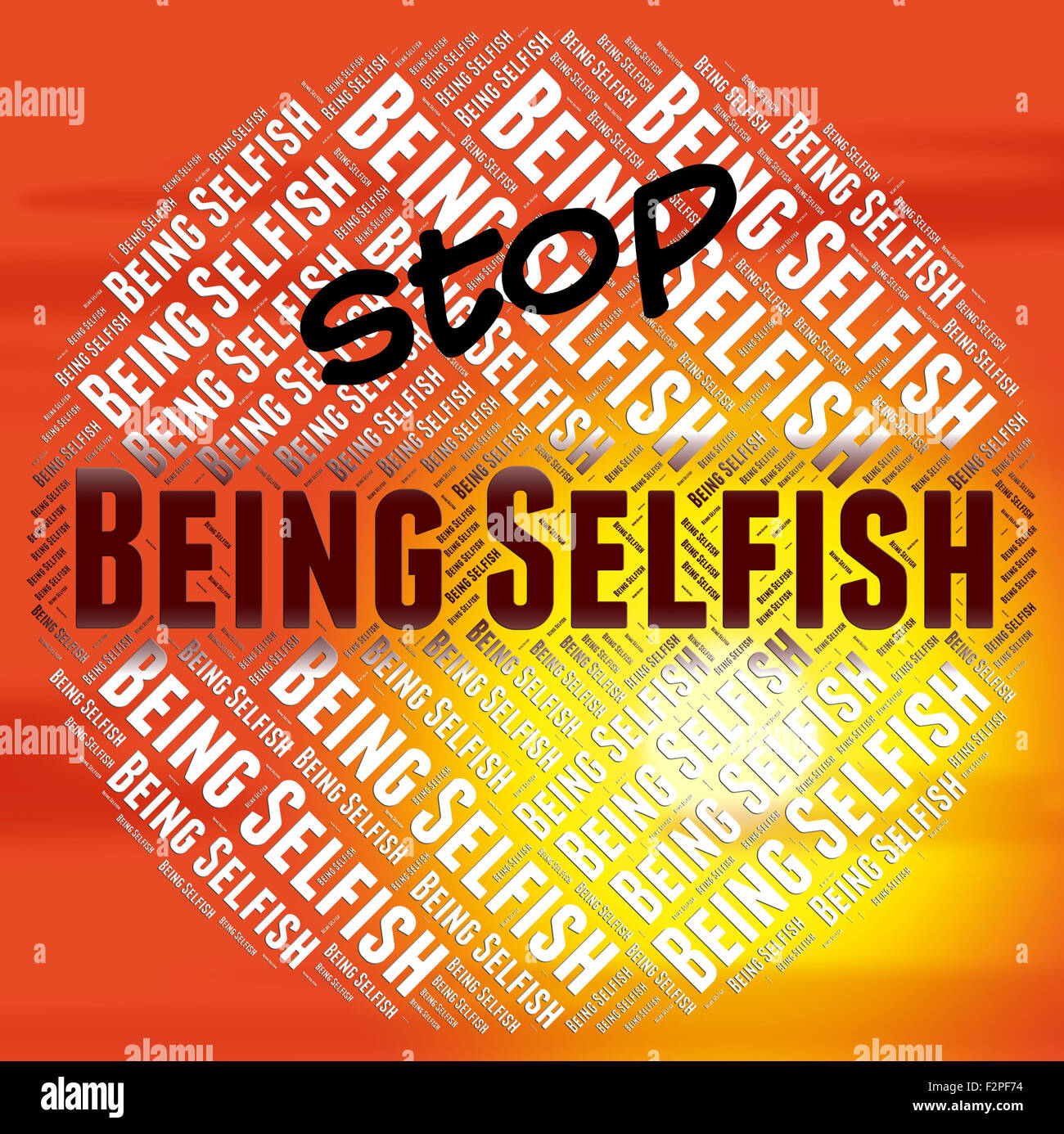 Being Selfish