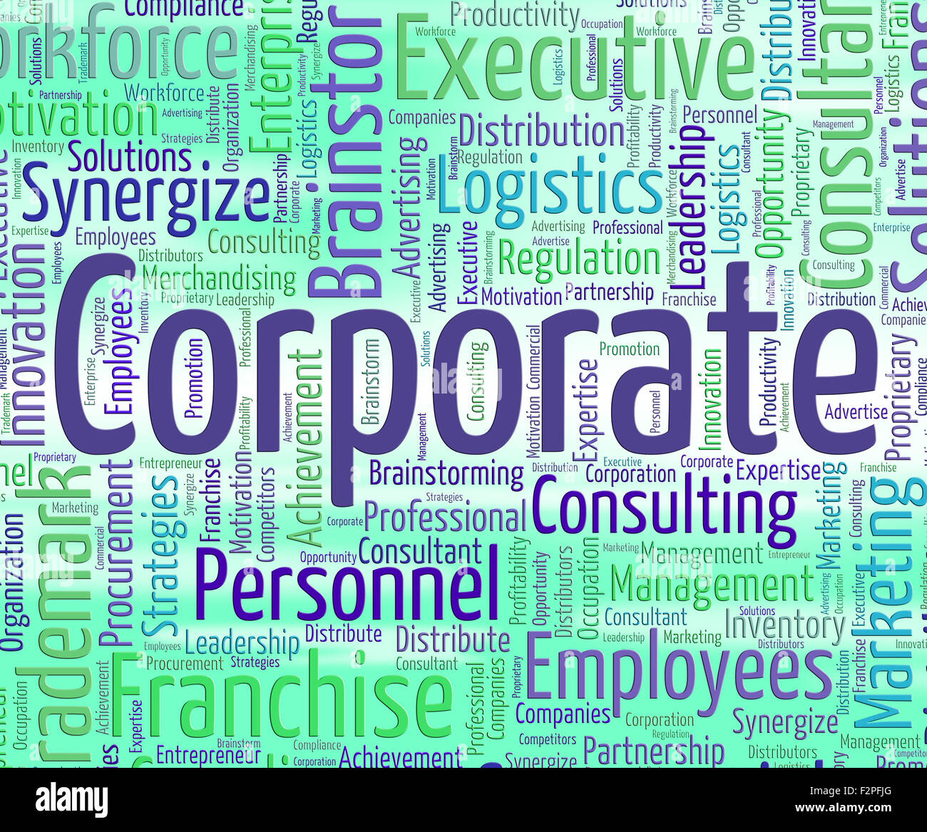 Corporate Word Indicating Corporation Companies And Corporations Stock ...