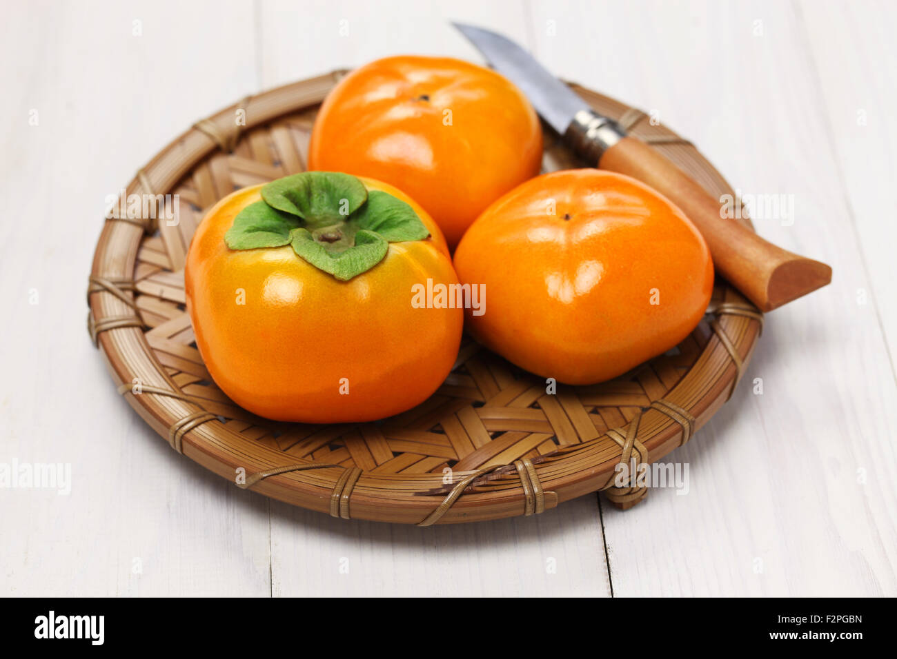 Japanese persimmon hi-res stock photography and images - Alamy