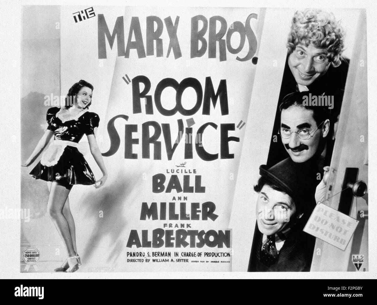 Room Service - Movie Poster Stock Photo - Alamy