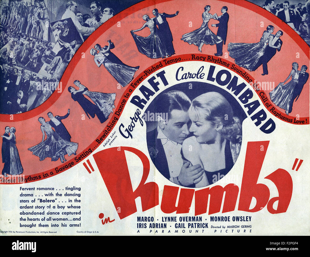 Rumba (1935) - Movie Poster Stock Photo - Alamy
