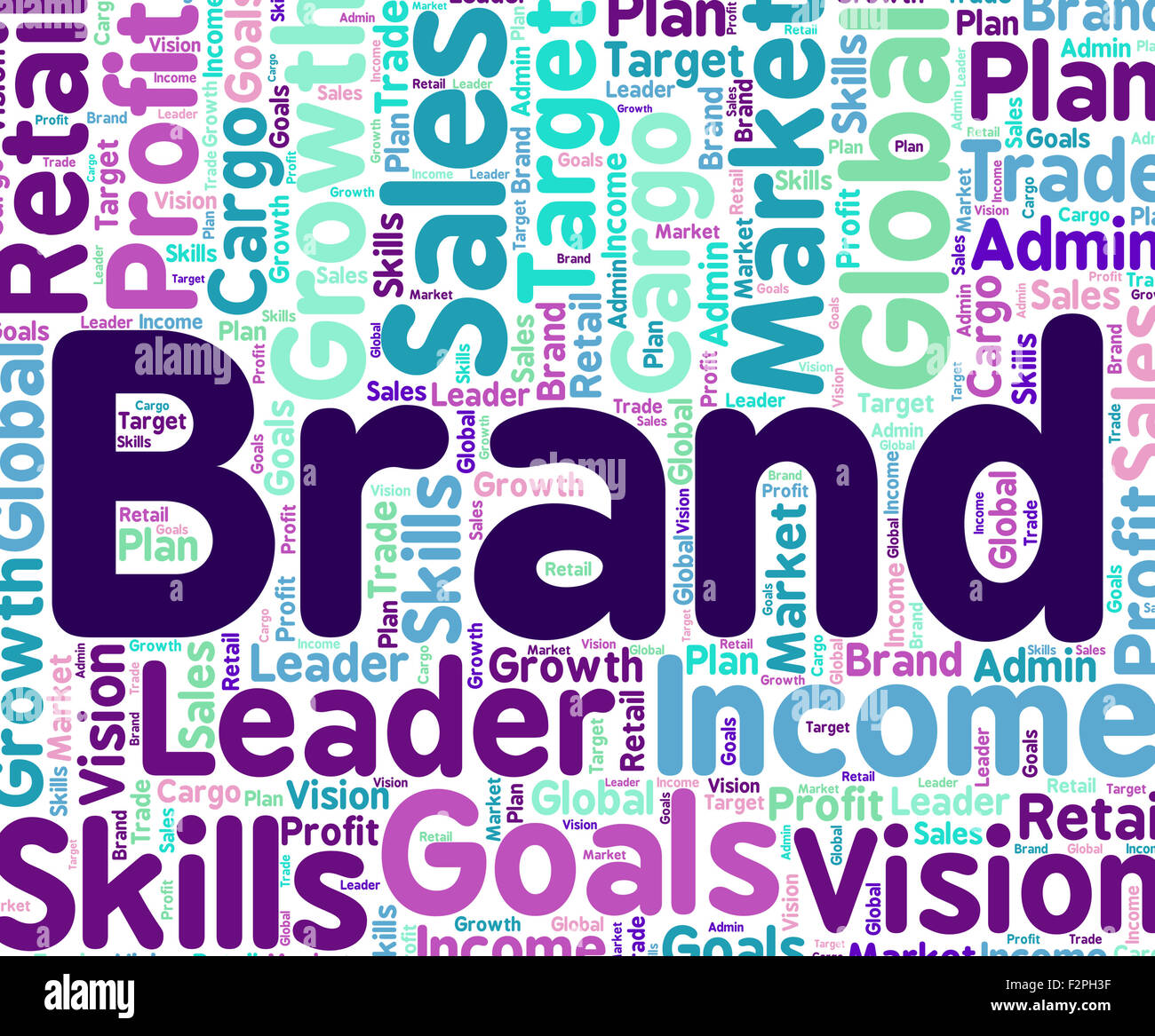 Brand Word Indicating Company Identity And Trademarks Stock Photo - Alamy