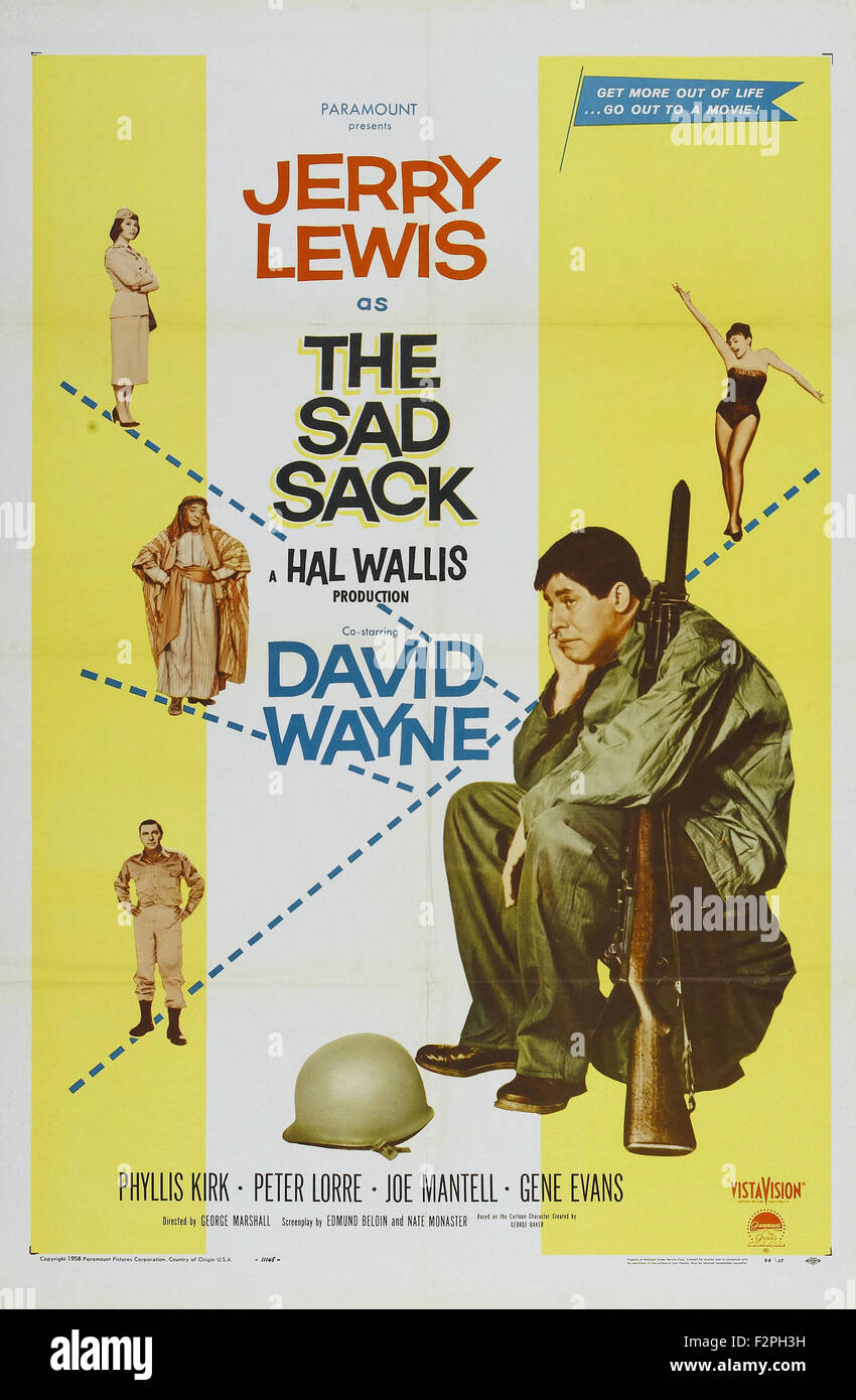 Sad Sack, The - Movie Poster Stock Photo - Alamy