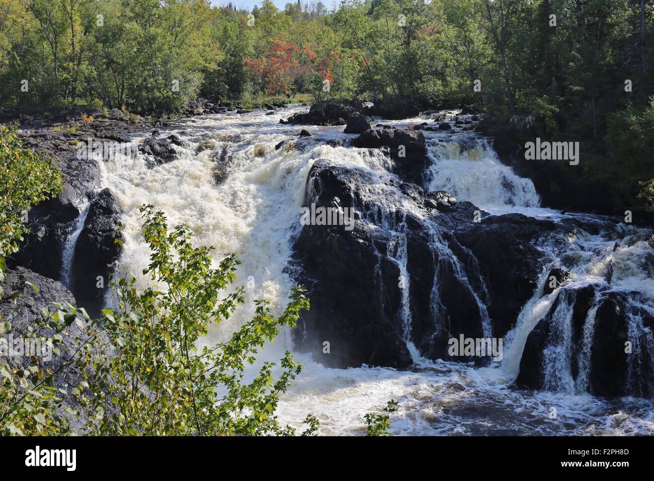 Kawishiwi Falls near Ely, Minnesota Stock Photo - Alamy