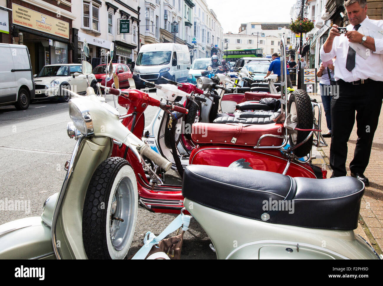 Two stroke scooters hi-res stock photography and images - Alamy