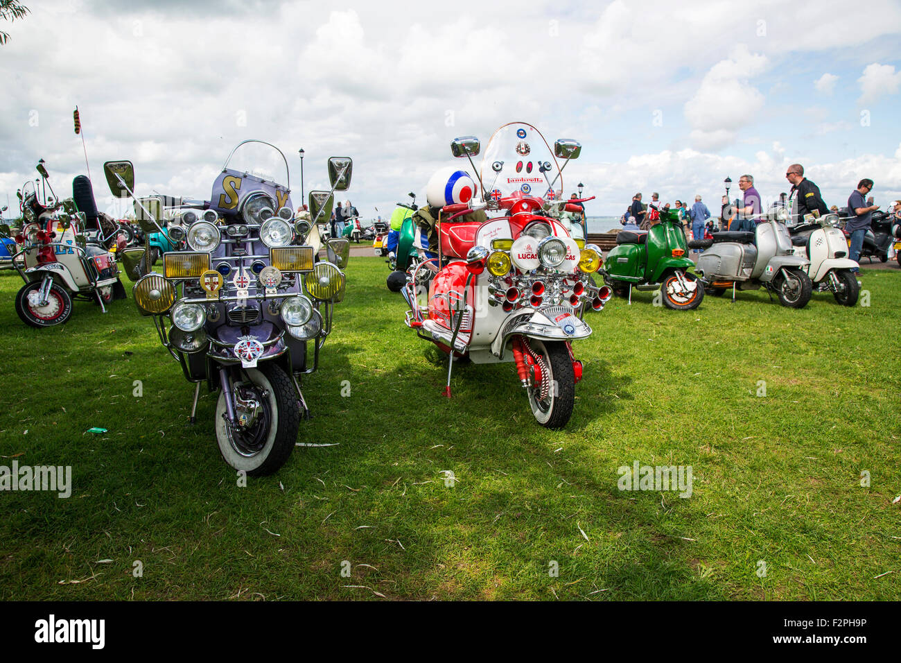 Iow scooter rally hi-res stock photography and images - Alamy