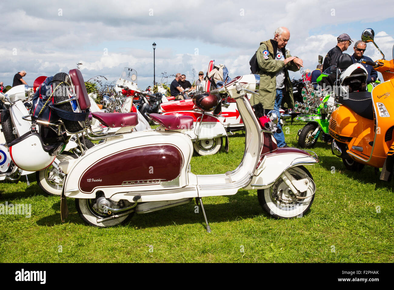Iow scooter rally hi-res stock photography and images - Alamy