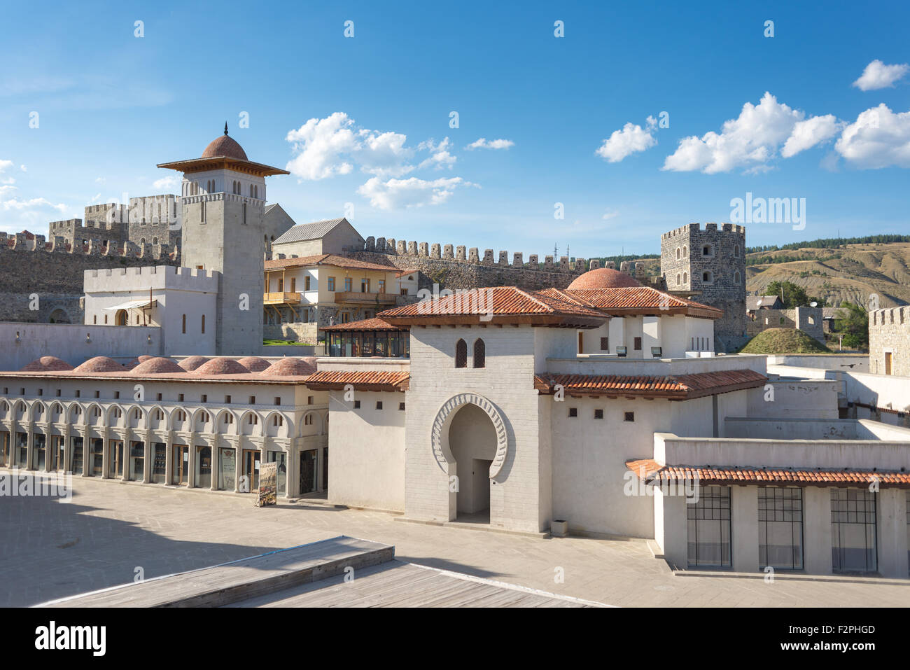 AKHALTSIKHE, GEORGIA - The old town (Rabati castle Stock Photo - Alamy