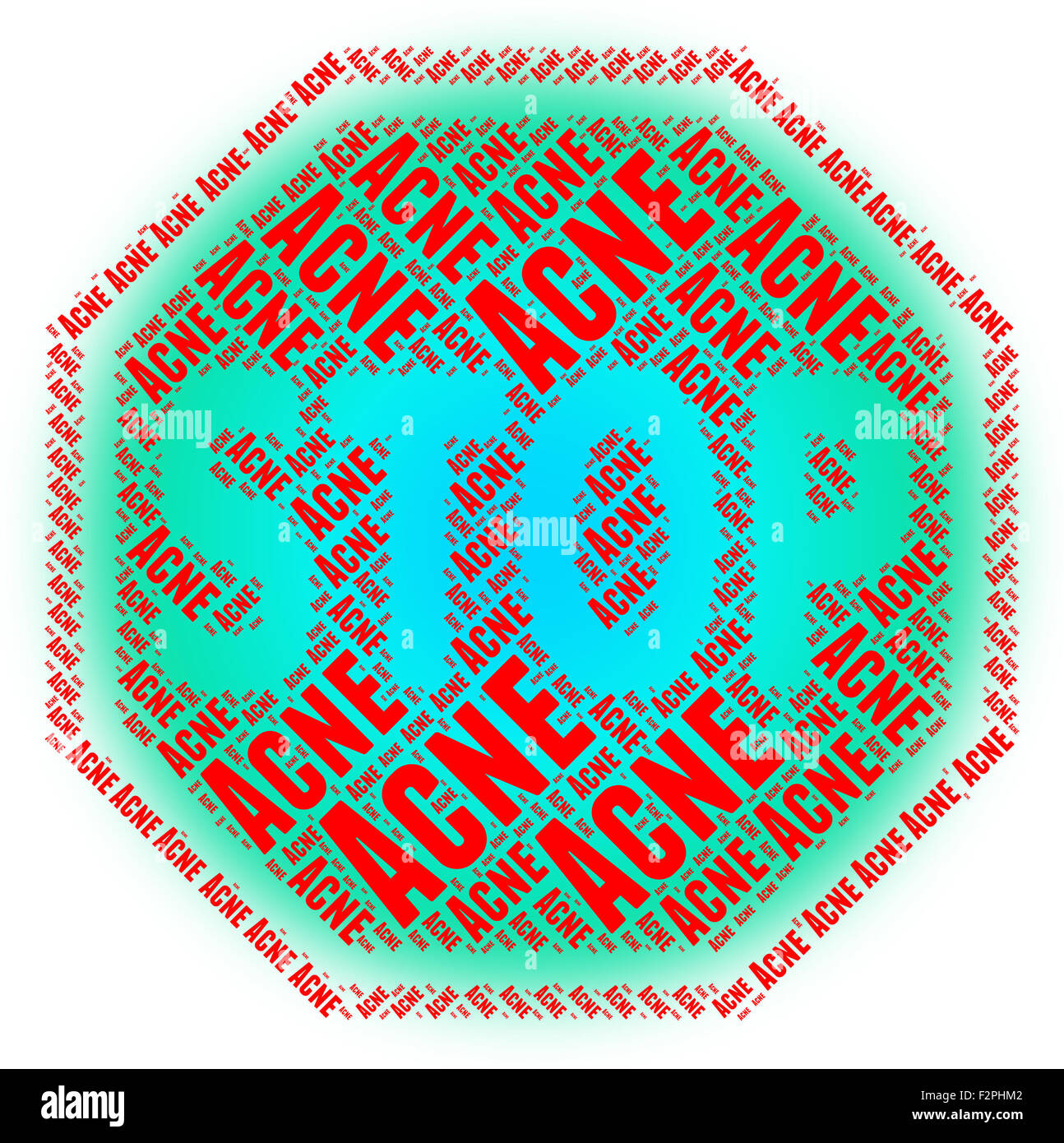Stop Acne Showing Warning Sign And Spot Stock Photo Alamy Stop Acne Showing Warning Sign And Spot Stock Photo Alamy