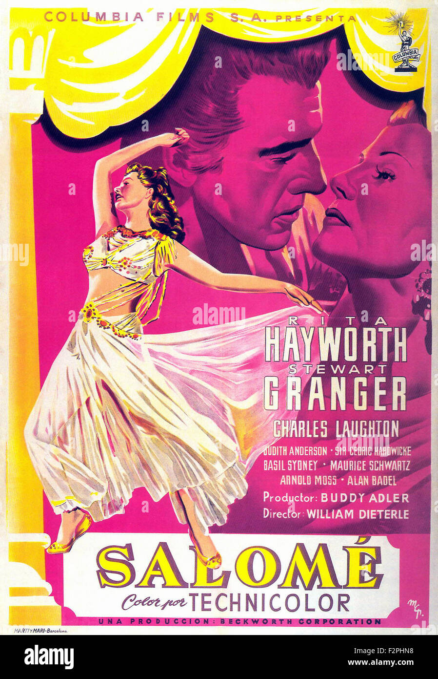 Rita hayworth salome hi-res stock photography and images - Alamy