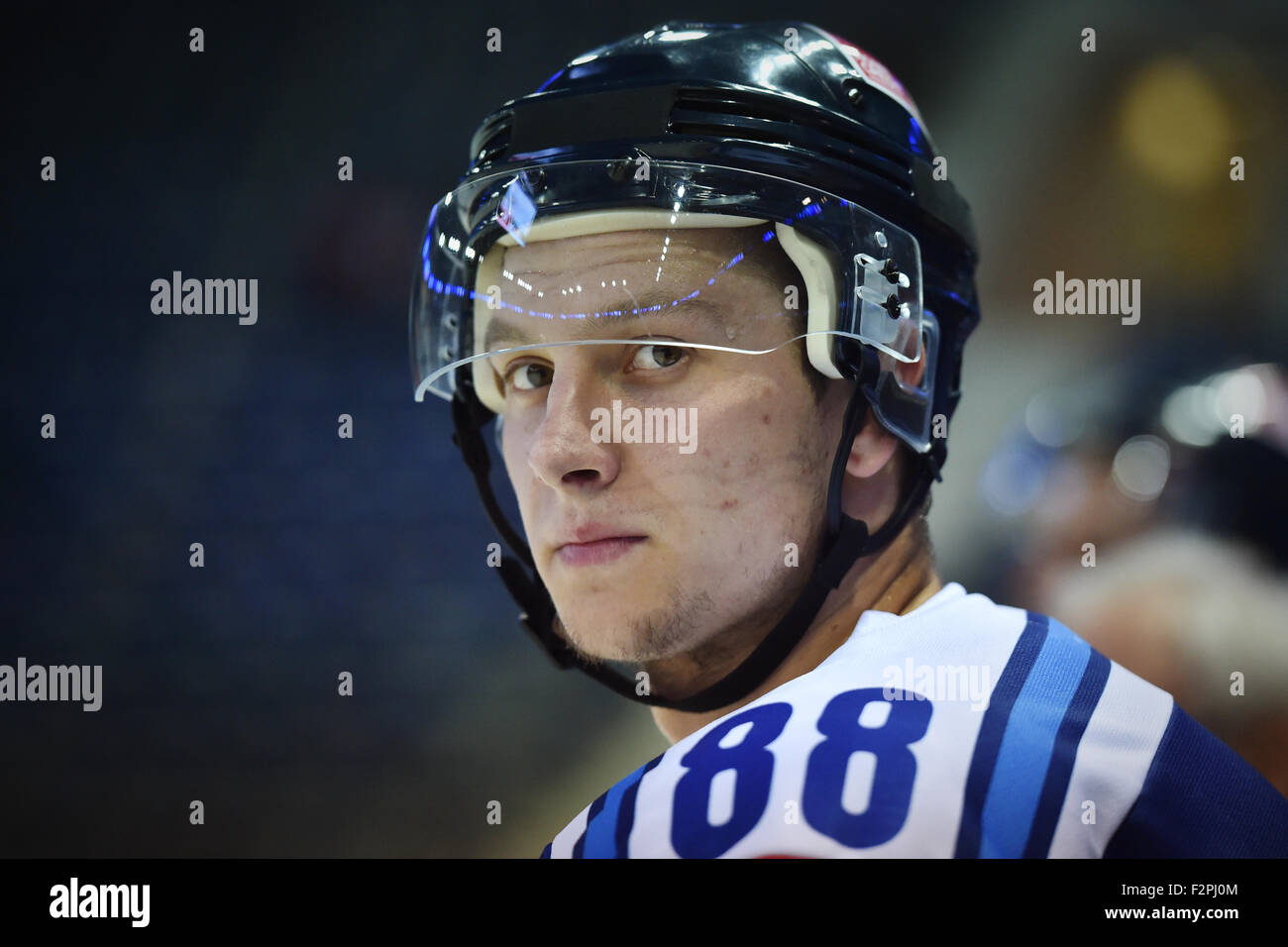 Liberec, Czech Republic. 22nd Sep, 2015. Michal Bulir of Liberec during ...