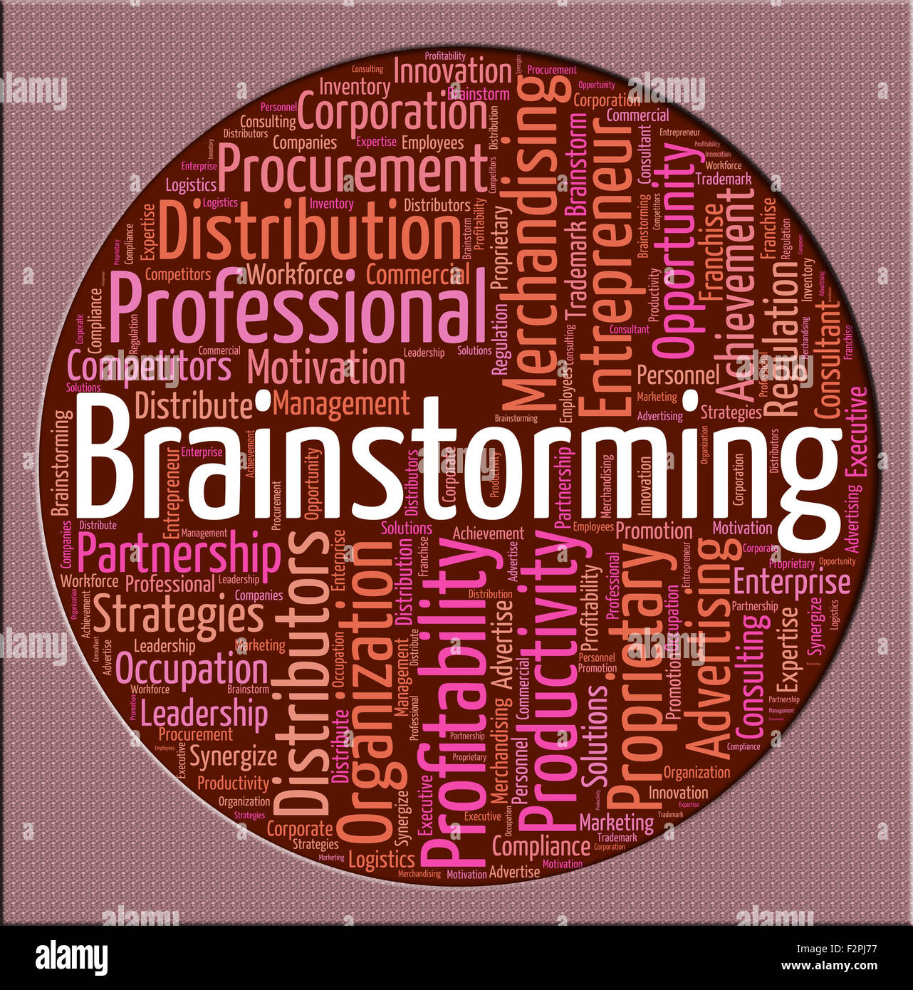 Brainstorming Word Showing Put Heads Together And Dream Up Stock Photo ...