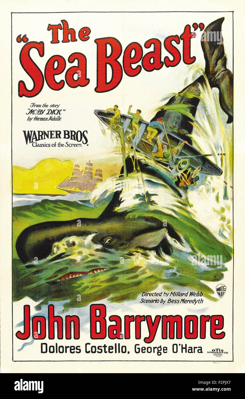 Sea Beast, The - Movie Poster Stock Photo - Alamy