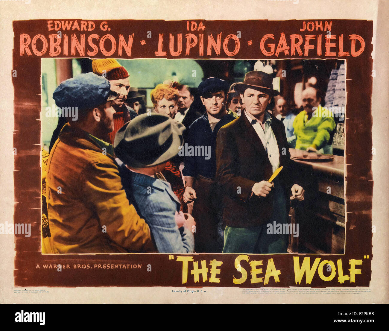 Sea Wolf, The (1941) - Movie Poster Stock Photo - Alamy