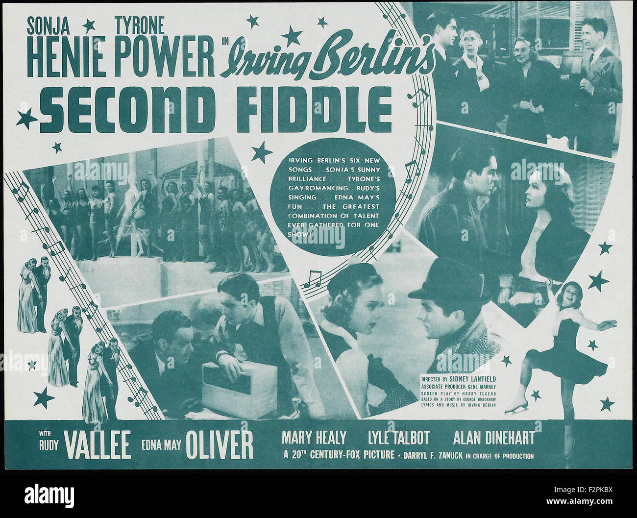 Second Fiddle (1939) - Movie Poster Stock Photo - Alamy