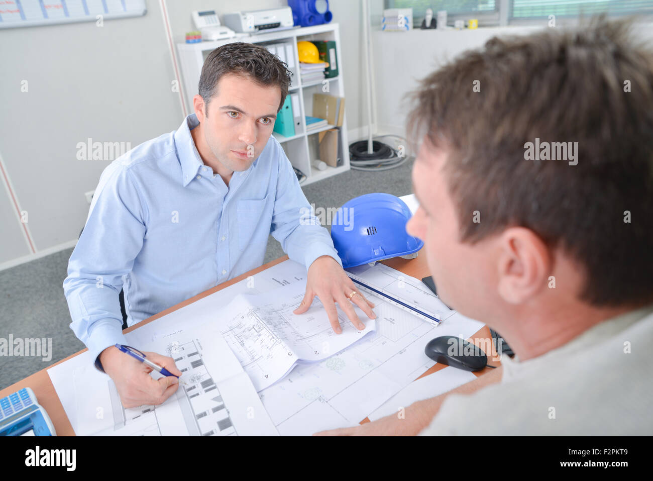 Architect meeting with his client Stock Photo - Alamy