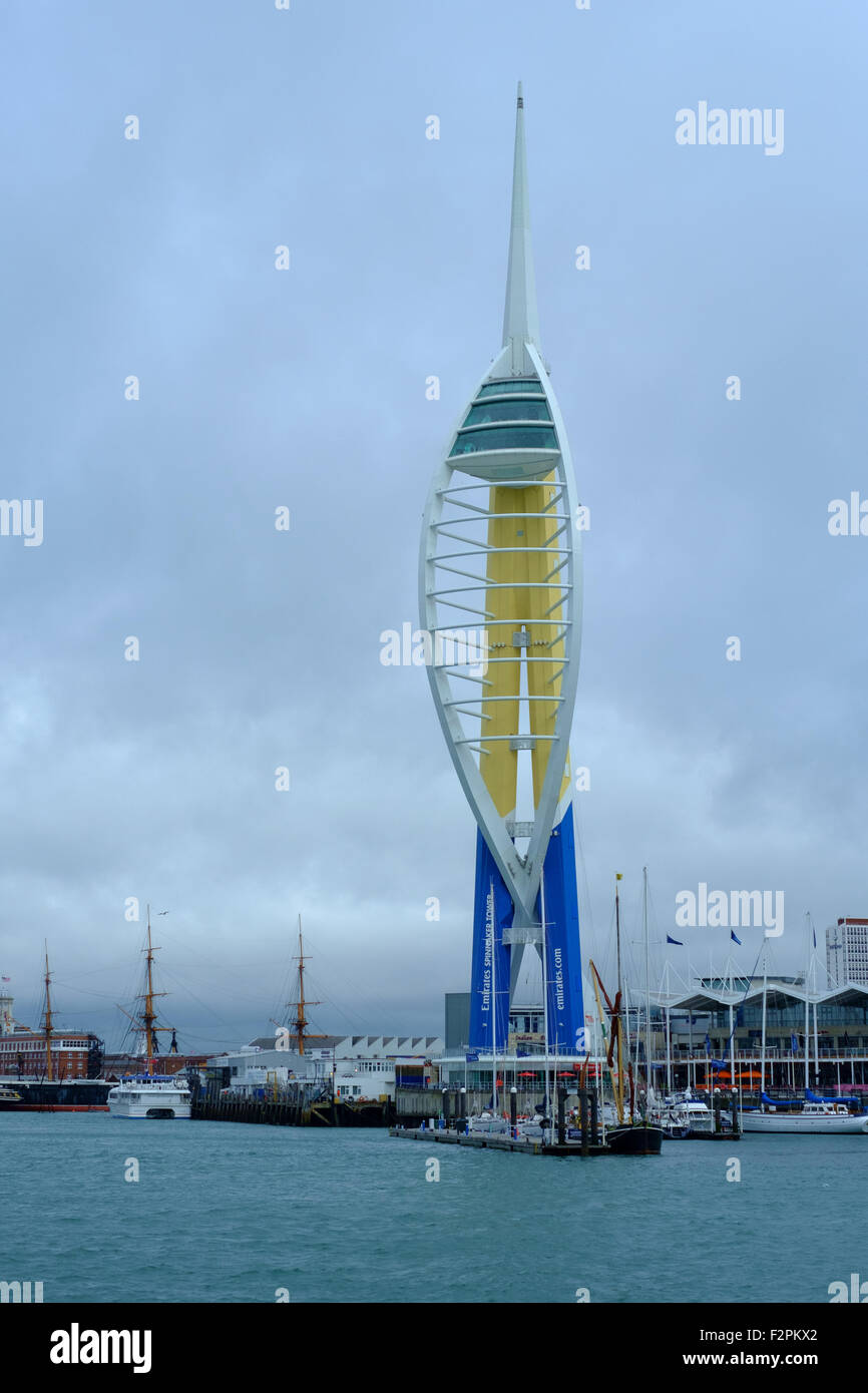 Emirates spinaker tower hi-res stock photography and images - Alamy