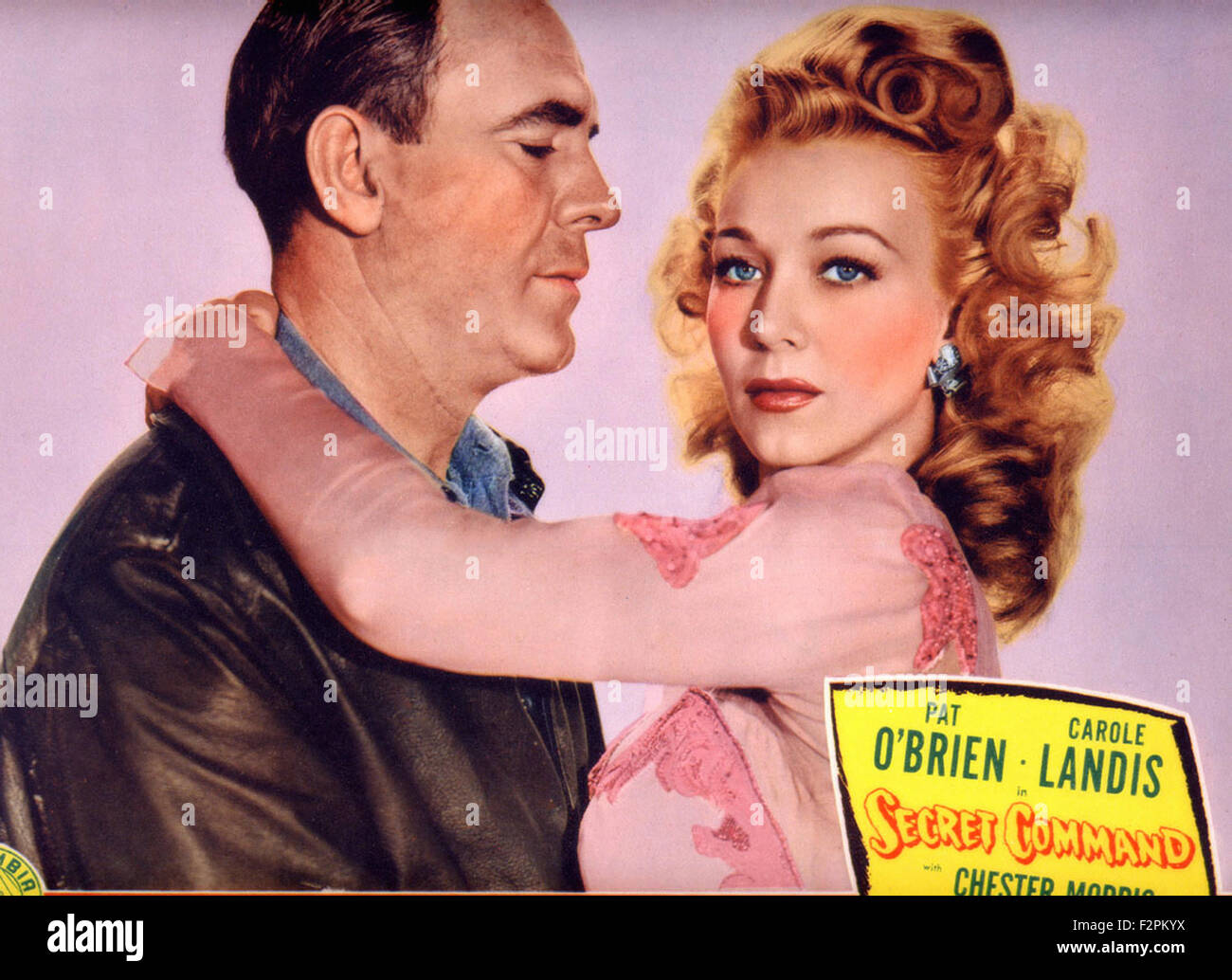 Secret Command - Movie Poster Stock Photo - Alamy