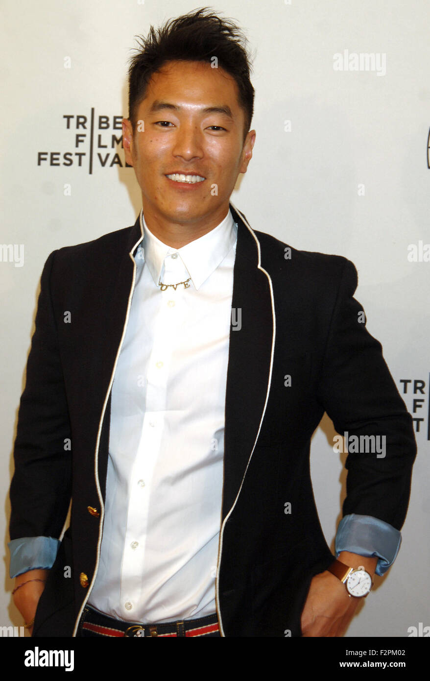 New York, USA. 240414. Leo Nam at "The Amazing Spider-Man 2" New York ...