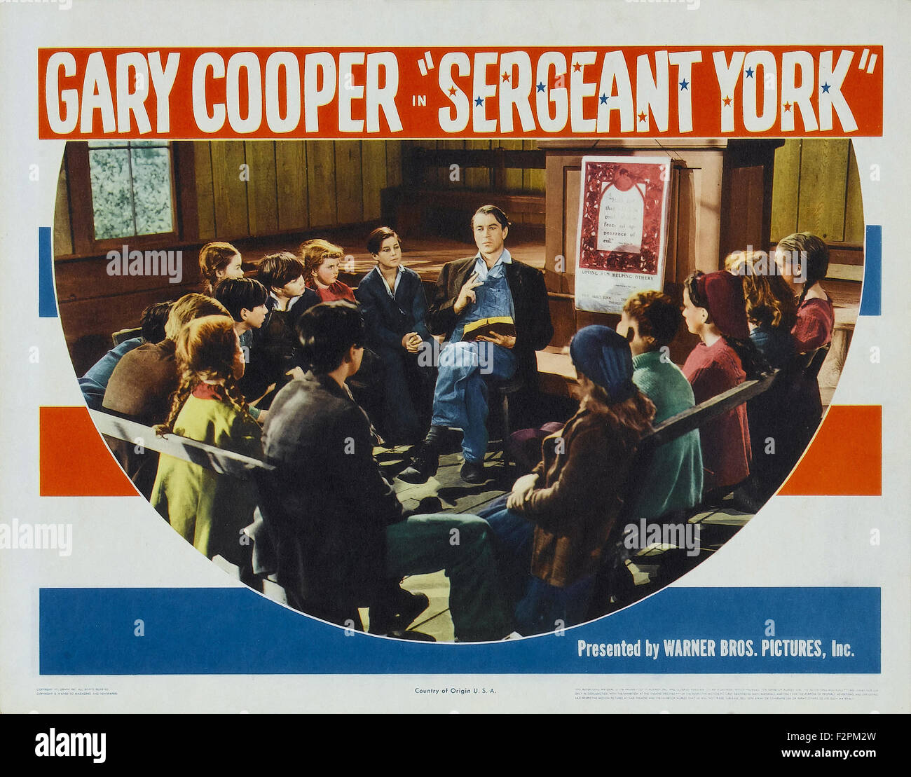 Sergeant York - Movie Poster Stock Photo - Alamy